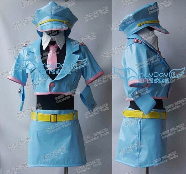 K3288b すーぱーそに子 女子警察官 宇宙警察ver.風 手錠付き コスプレ
