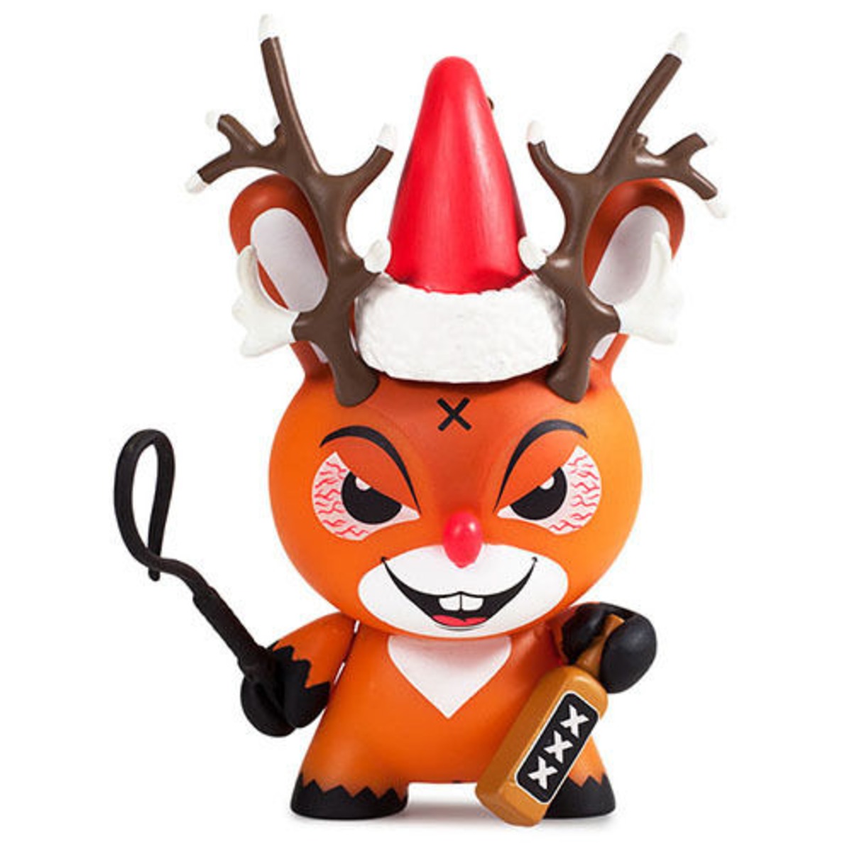 3" Rise of Rudolph Holiday Dunny by Kozik | tomenosuke