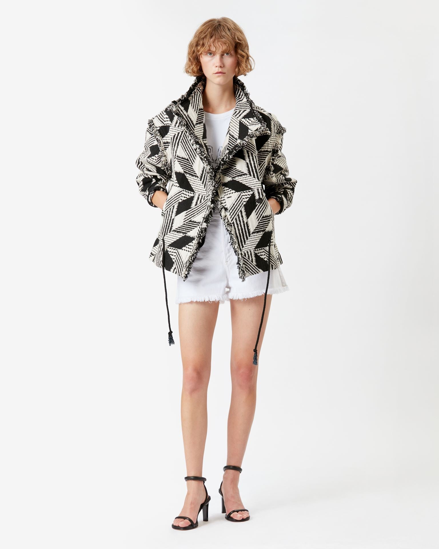 Isabel Marant 】JESILO ジャカードコート | idealclasse Isabel Marant 】JESILO ジャカードコート | idealclasse