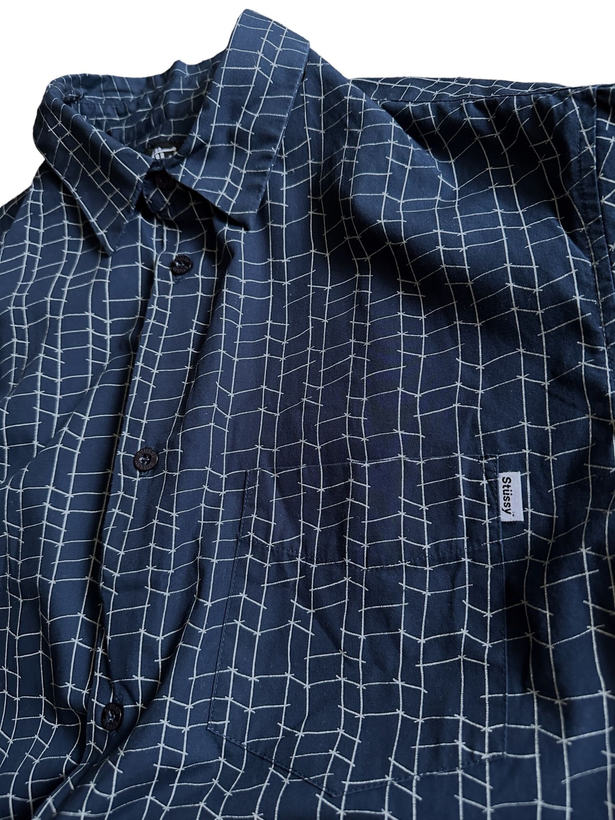 Wire S/S Shirt by stussy | Instant Bootleg Store
