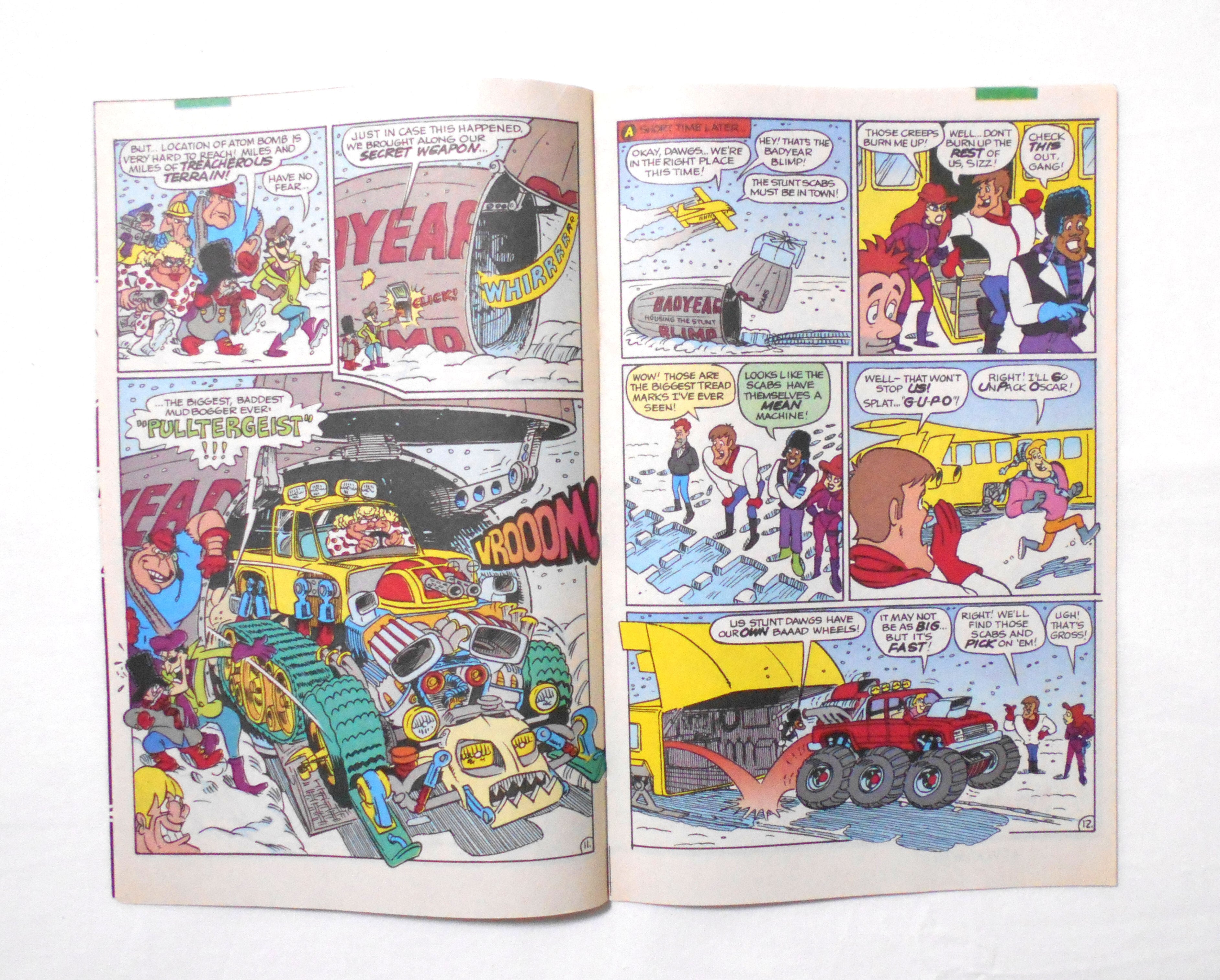【STUNT DAWGS】 NO.1 HARVEY COMICS SEABROOK PRODUCTIONS ＜1993年＞ アメコミ ...