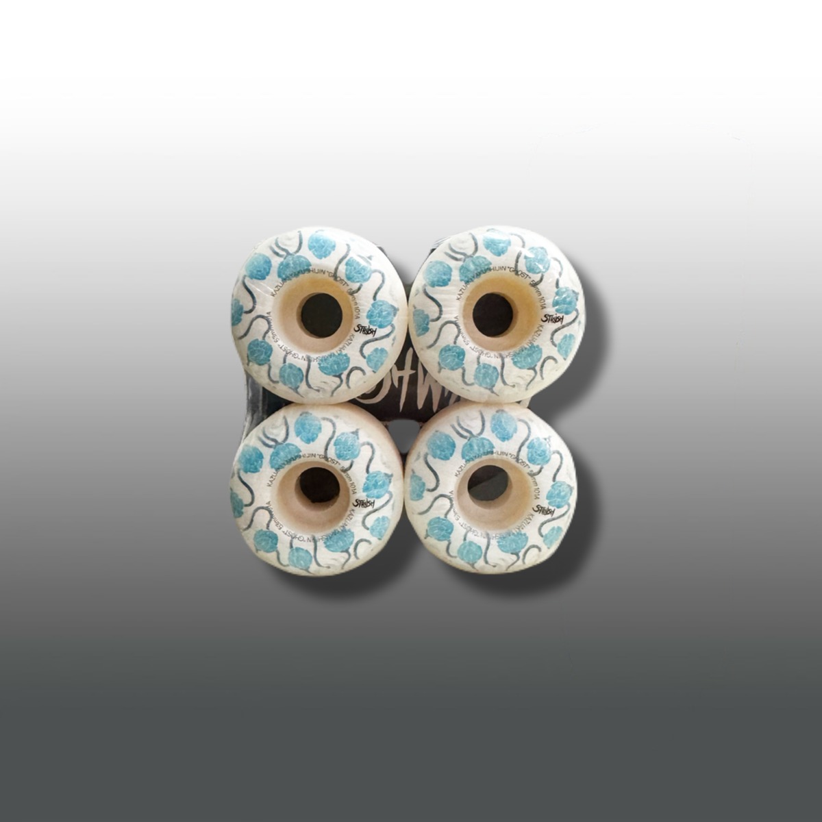 STRUSH WHEEL KAZUAKI YAKUSHIJIN "GHOST" 101A 53mm | DUBDAB