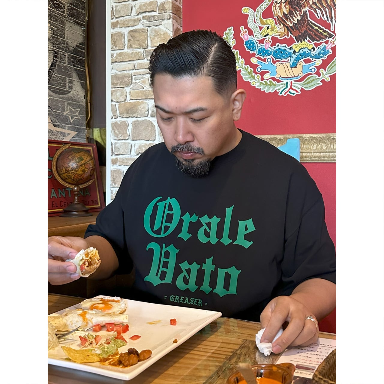 Greaser_ORALE VATO_S/S_BLACK | VIVAmart