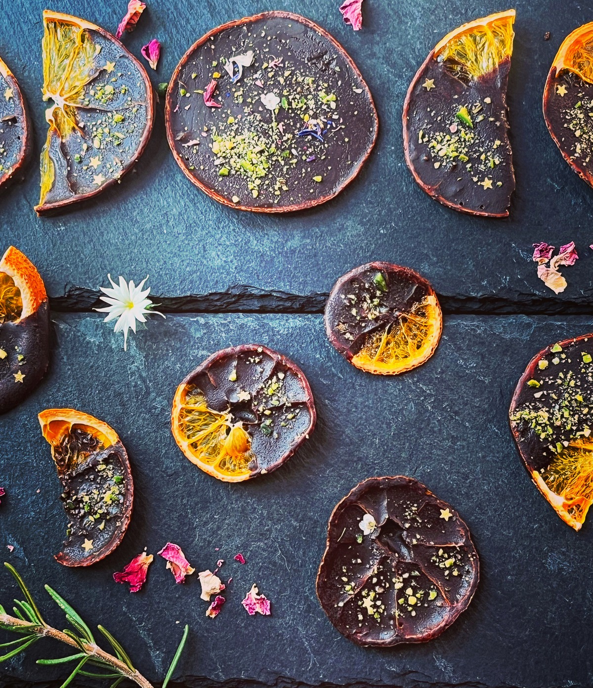 Moon nectar series* Raw chocolate moon orange | HappyBuddha