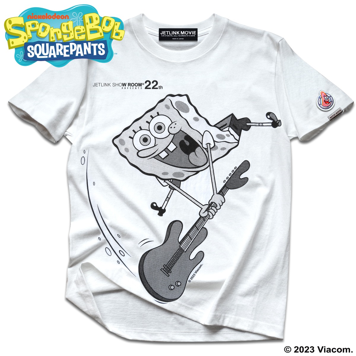 【JETLINK22周年記念】スポンジ・ボブ SpongeBob THE MUSIC T-SHIRT | JETLINK