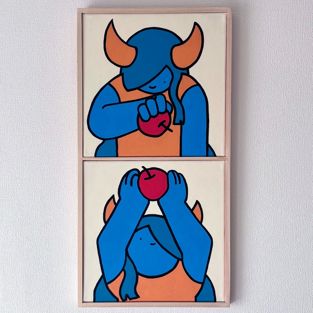 Catch an apple | UZU gallery