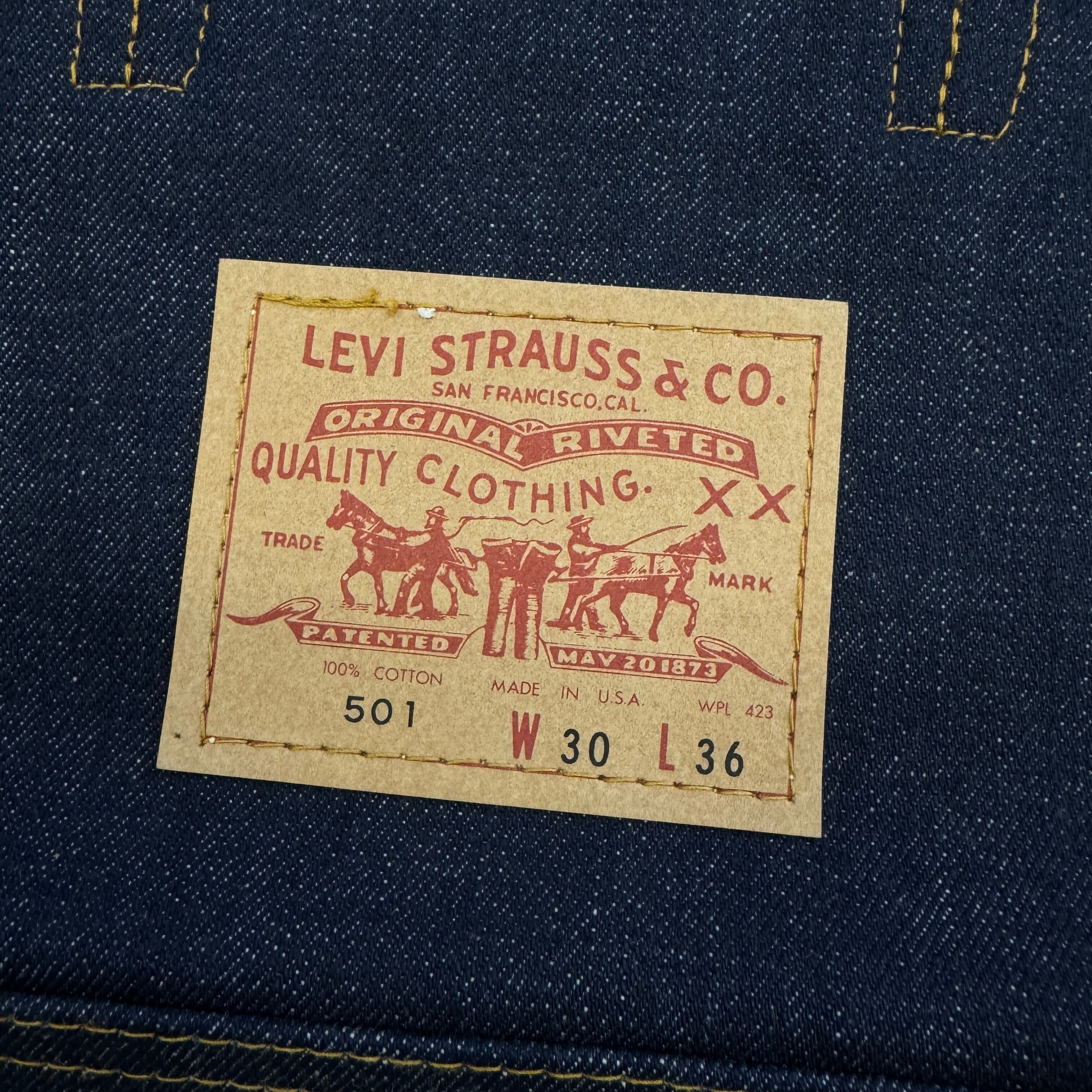 70'S LVEI'S DENIM TOTE BAG（DEAD STOCK） | VIWONE