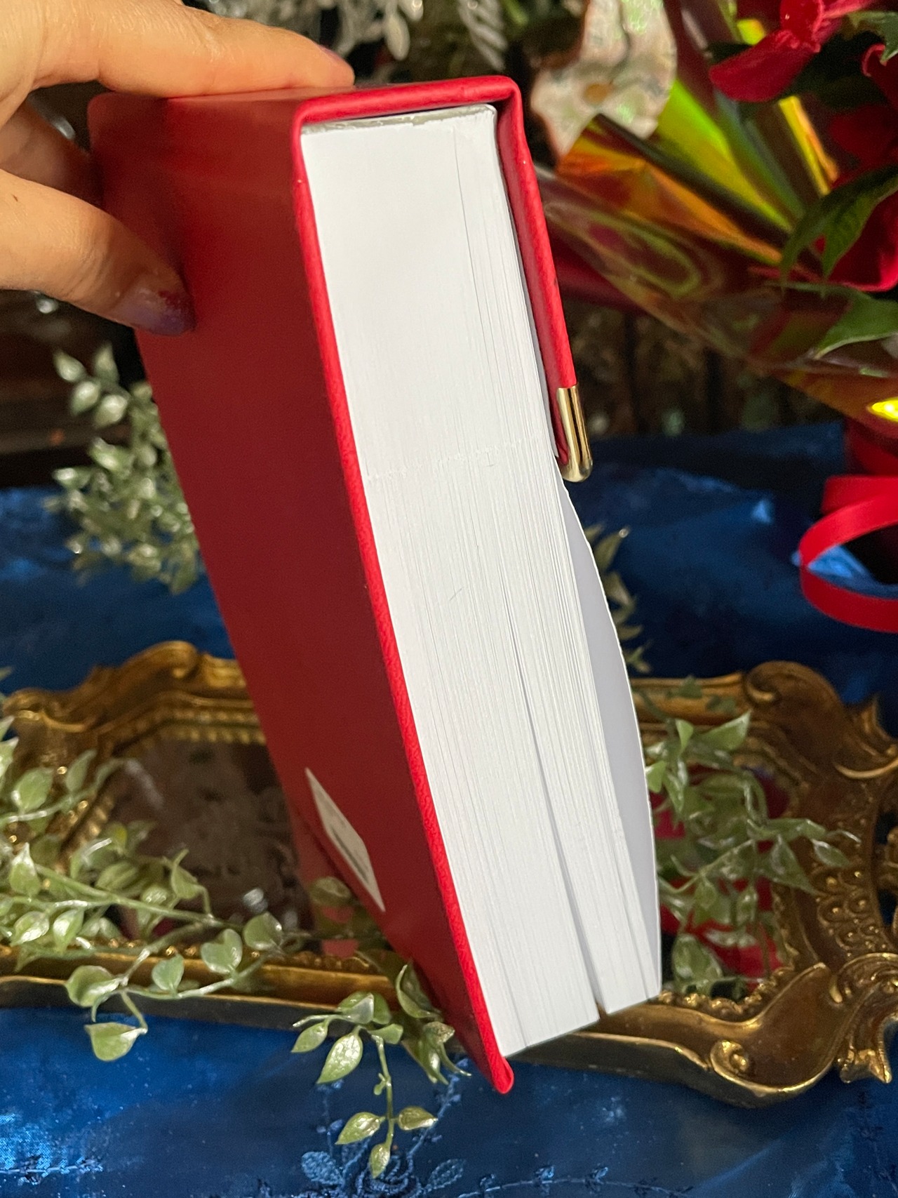 『ロイヤルコレクション』レザー デスクメモセットBUCKINGHAM PALACE RED LEATHER DESK PAD｜Merry ...