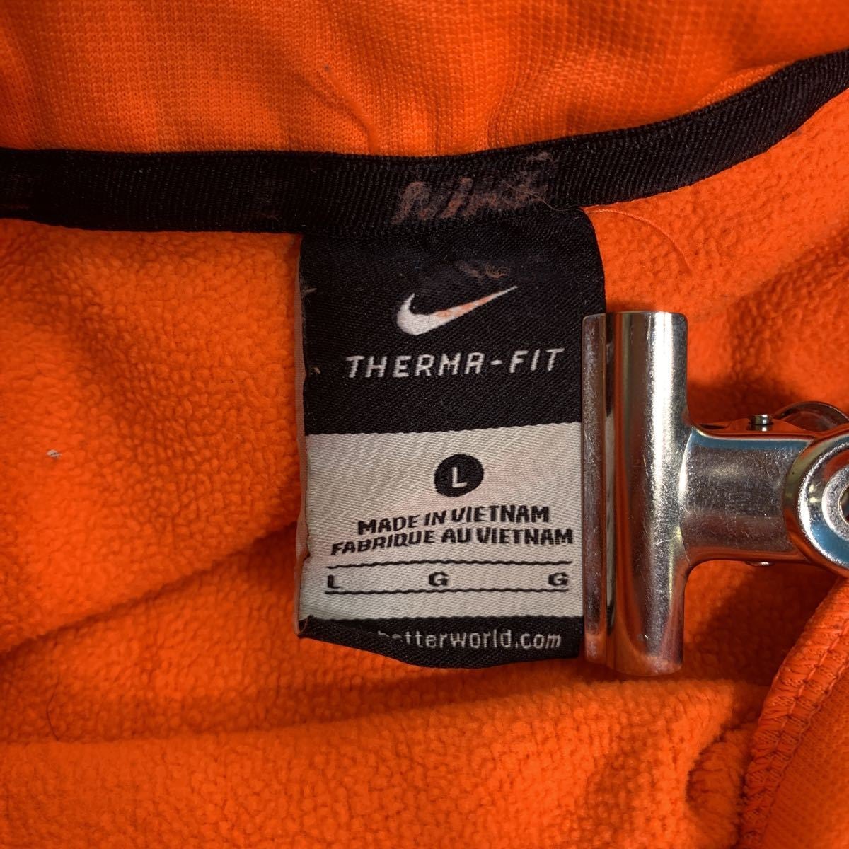 NIKE パーカー レディース L ネオンオレンジ ナイキ ロゴ NIKE パーカー レディース L ネオンオレンジ ナイキ ロゴ