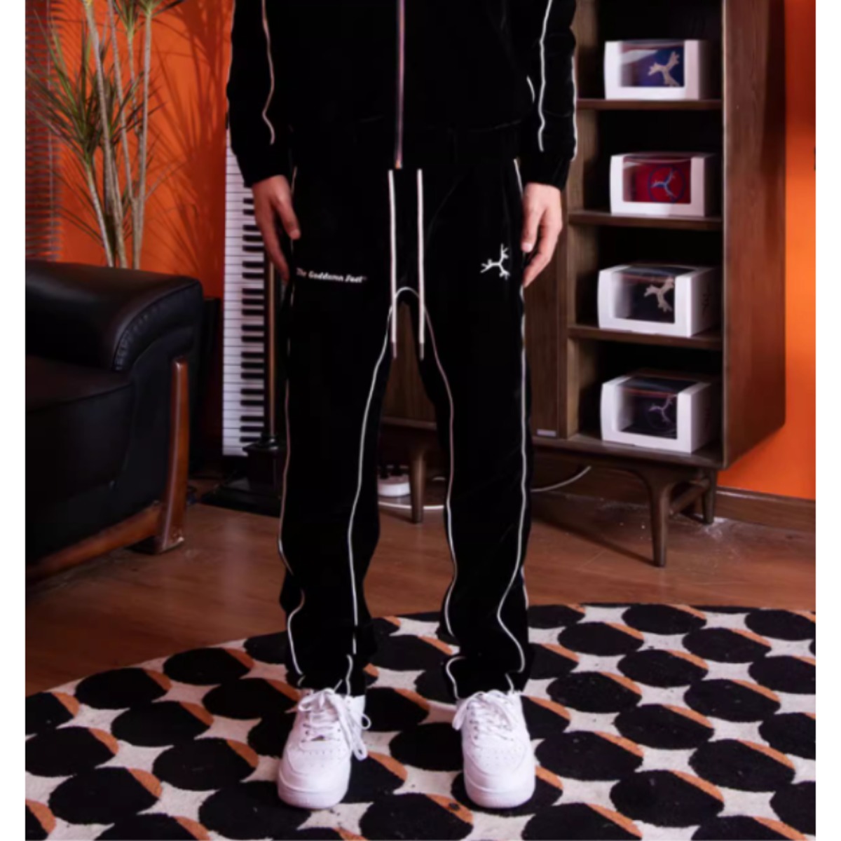 【DRIP3749】TGF Line Design Velvet Pants ※お一人様1点まで | DRIP | ドリップ