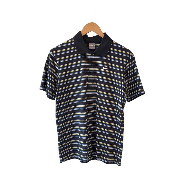 "NIKE" Border cotton design S/S polo | Kissmet