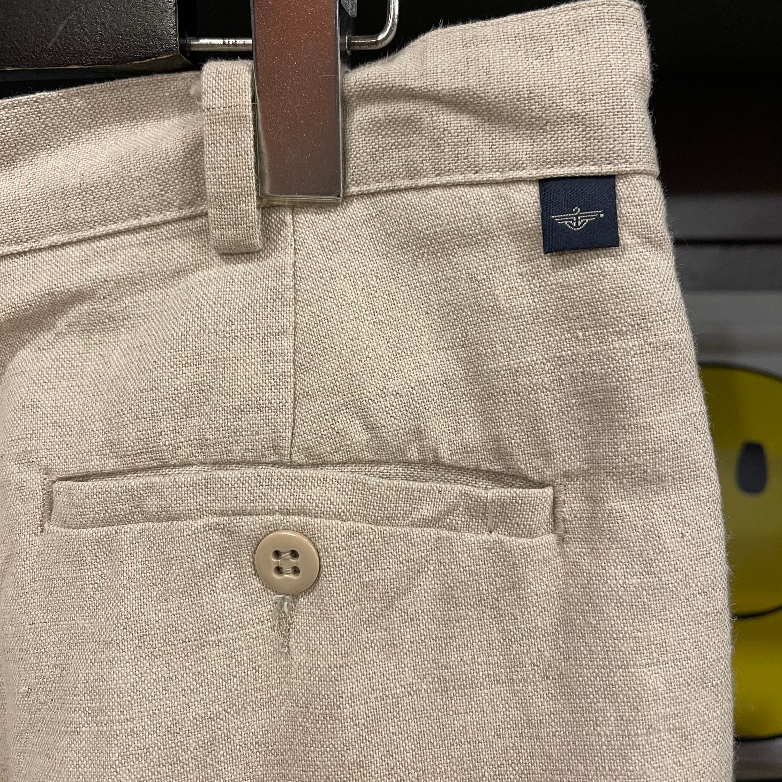 Dockers 2 Tuck Linen Pants | VOSTOK