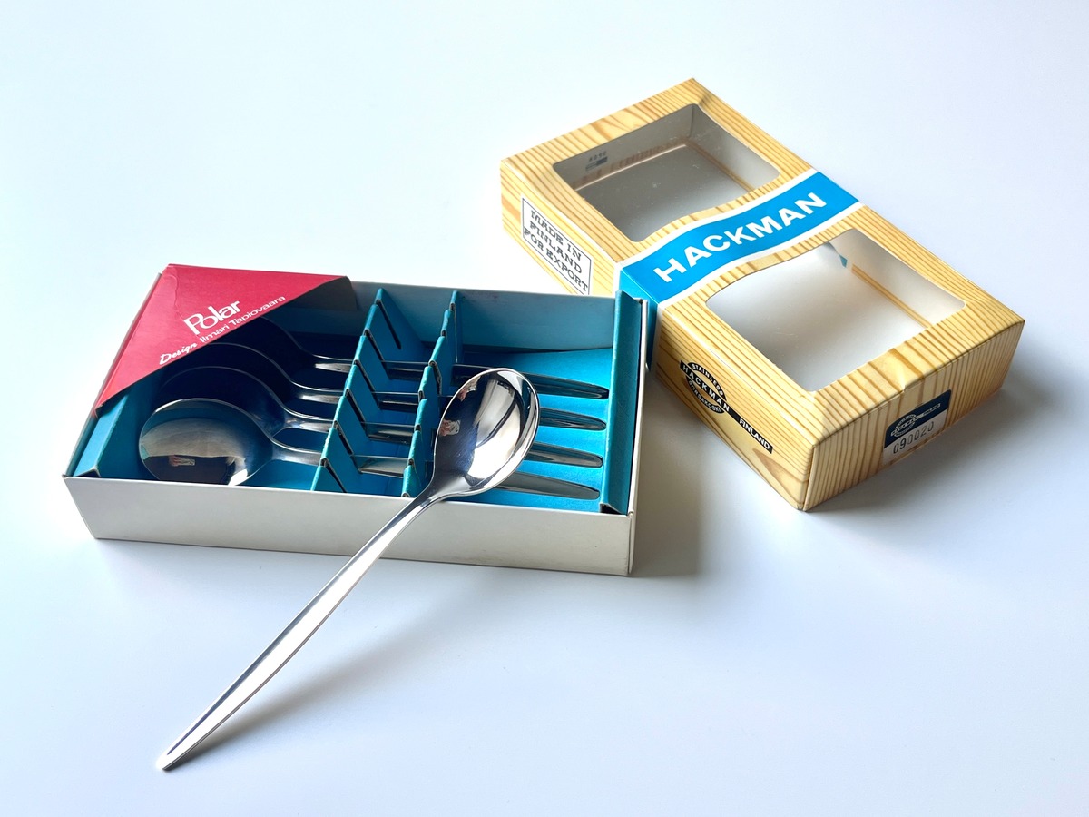 【ご予約品】Hackman Polar ティースプーン（14cm） 5点 ・ハックマン イルマリタピオヴァーラ | kauniit asiat ...