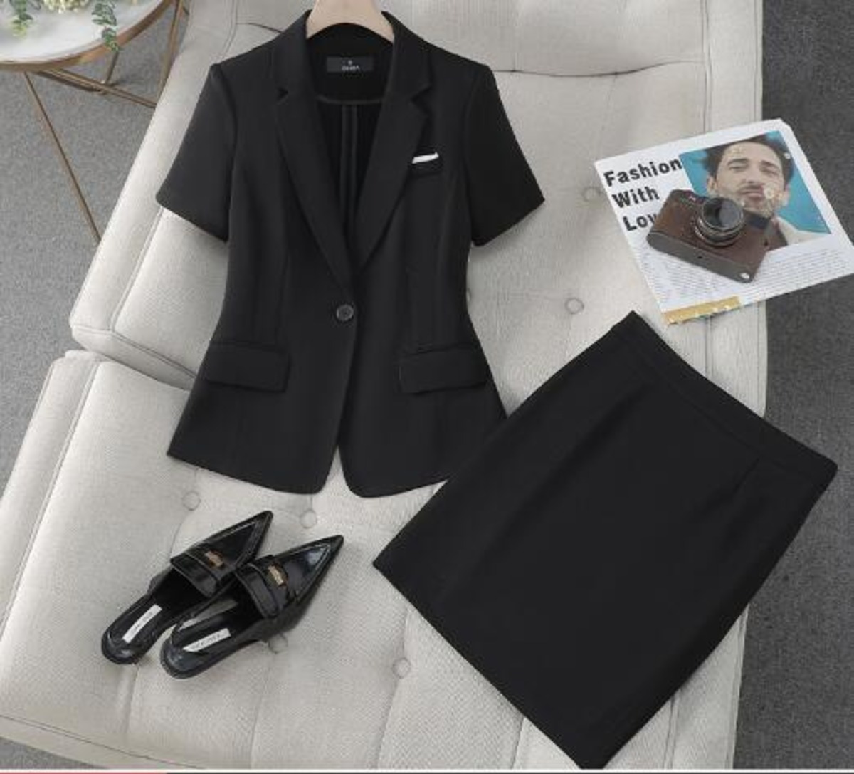 レディーススーツセット OL通勤スーツ ビジネススーツ 面接スーツ リクルートスーツ スカートスーツ | HapiHapi style