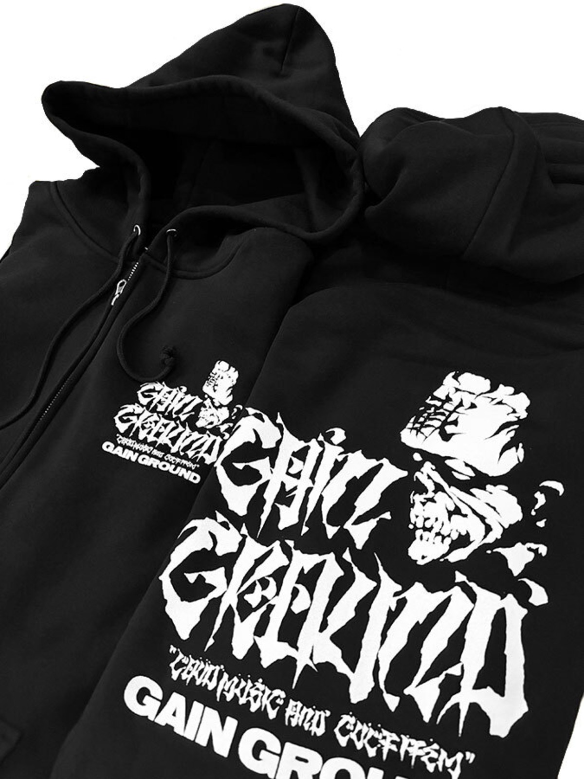 GAIN GROUND STANDARD LOGO ZIP HOODIE | GAIN GROUND