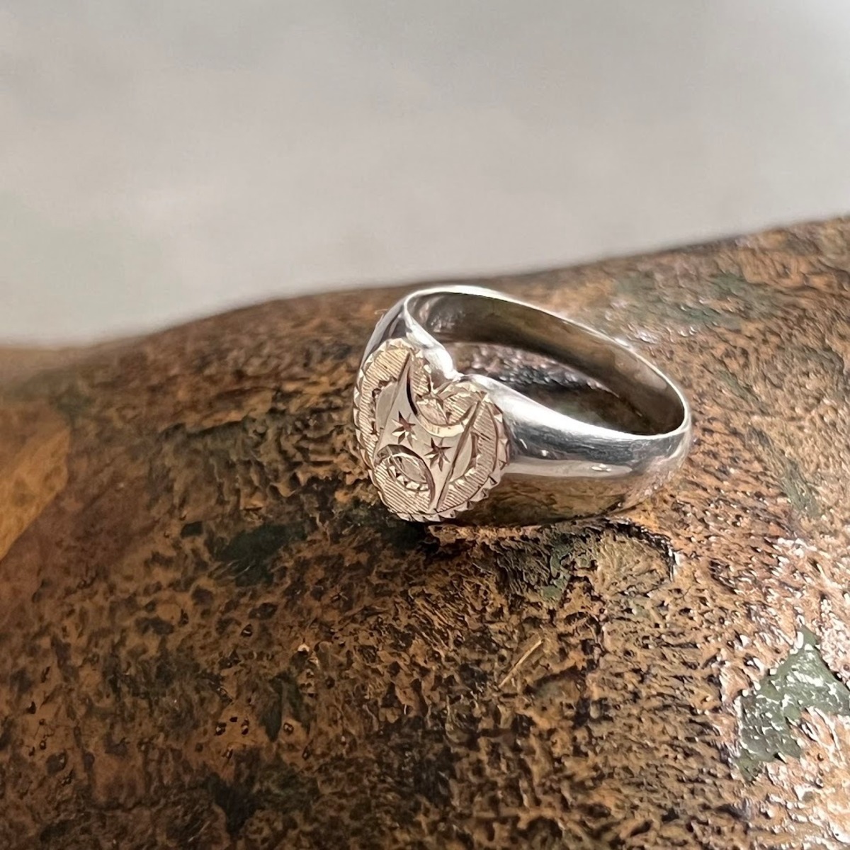 SILVER 925 カーヴ リング《SV-0024》 | ModernLoop ユーズドアクセサリー専門店