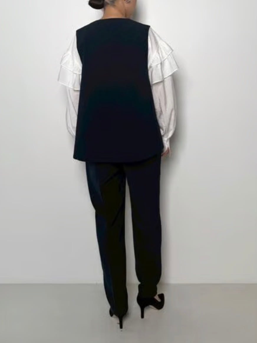 CHIGNON 】フレアベスト（NAVY） | valance 福井｜レディース セレクトショップ｜ファッション通販サイト