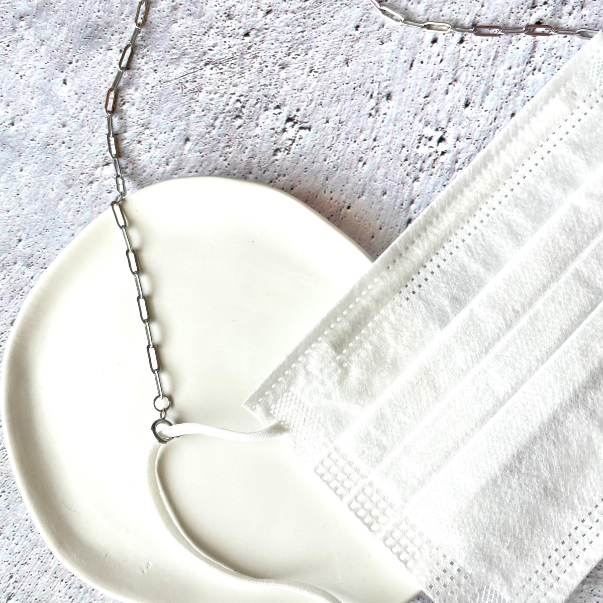 square chain necklace | Tying The Knot
