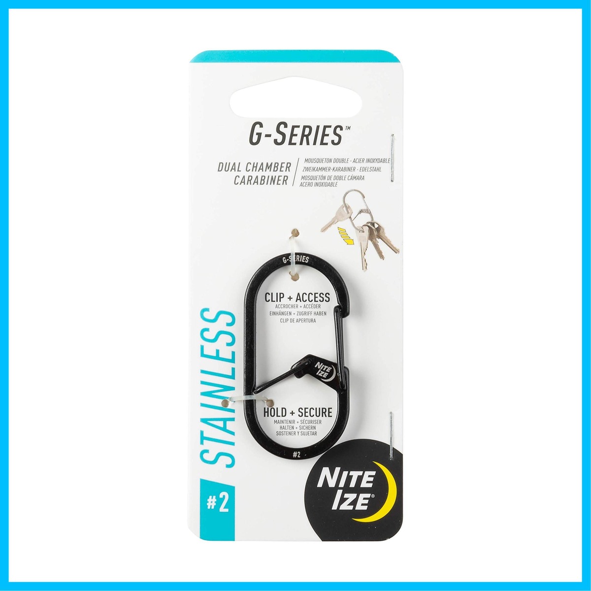 ナイトアイズ(NITEIZE)Gカラビナー#2 | グランメゾンショップ