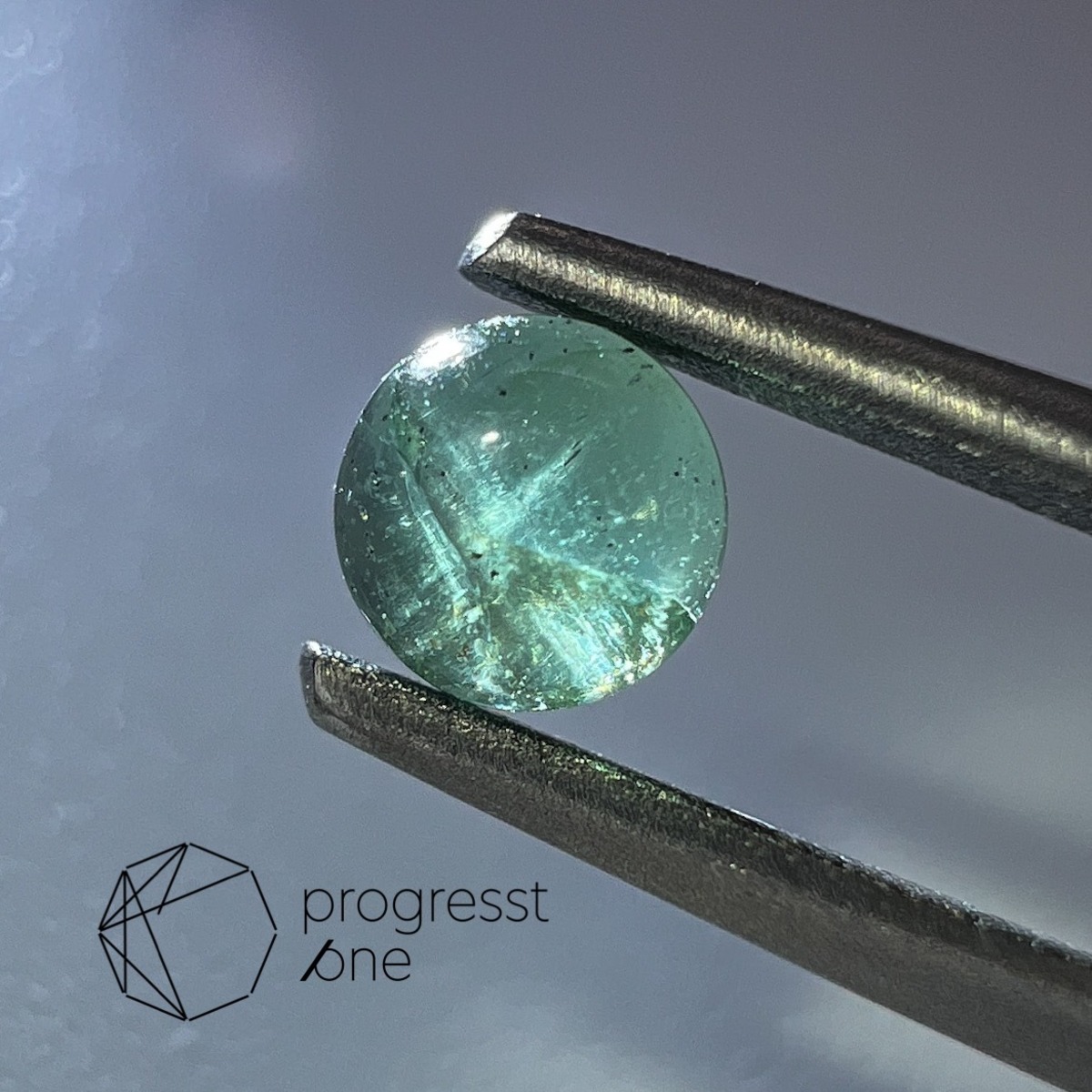 ブルーコーネルピン0.41ct | progresstone