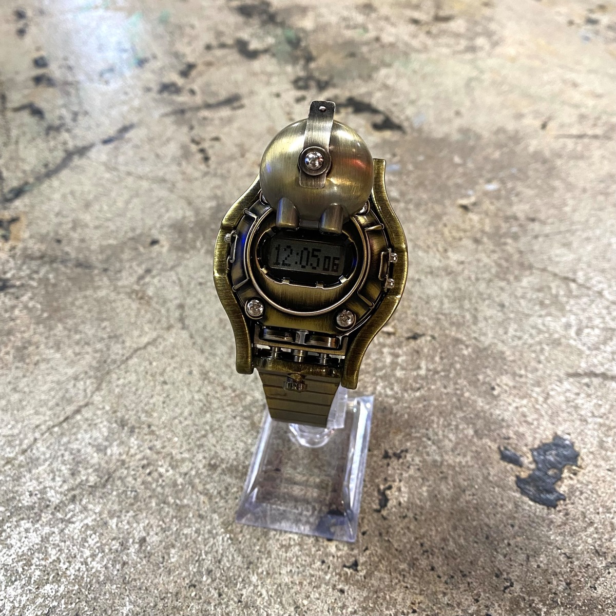 1998s BANDAI TOKIMA TRANSFORM WATCH STEAM HEAD | GALAXIES