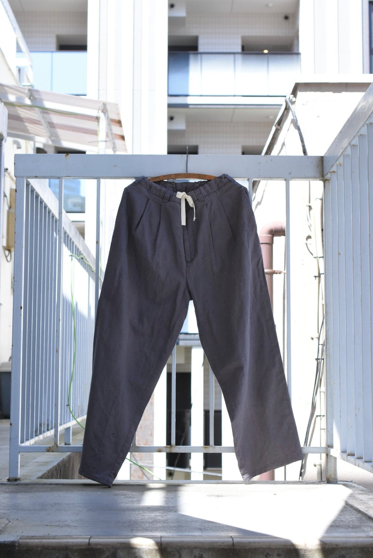easy linen slacks（gray） | Utah