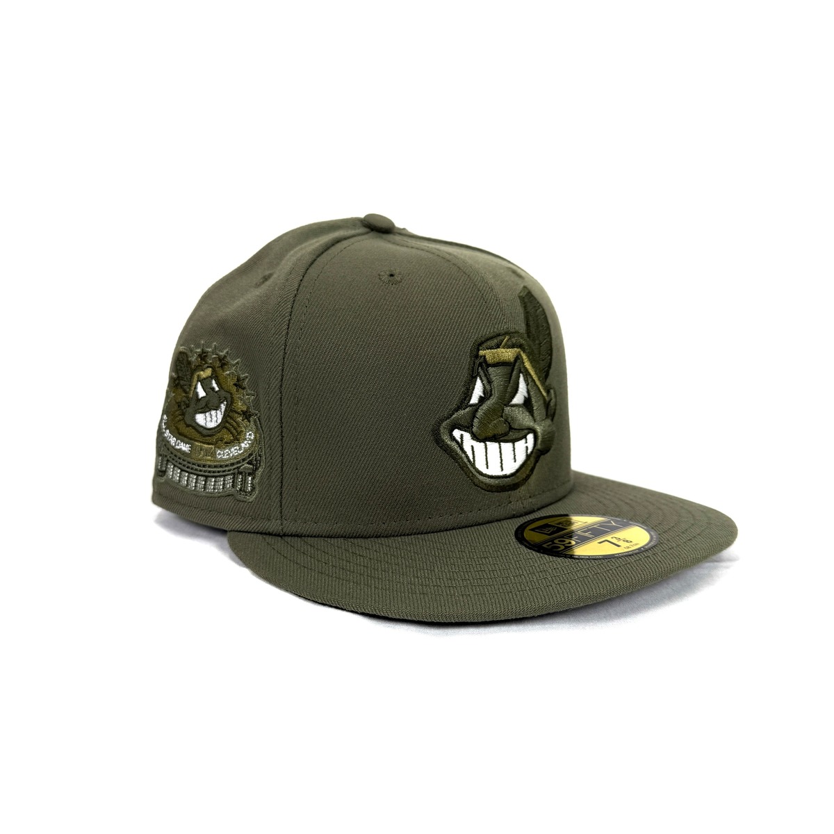 Chief Wahoo Cleveland Indians 1954 ALL STAR New Era Fitted Hat Cap | AULII