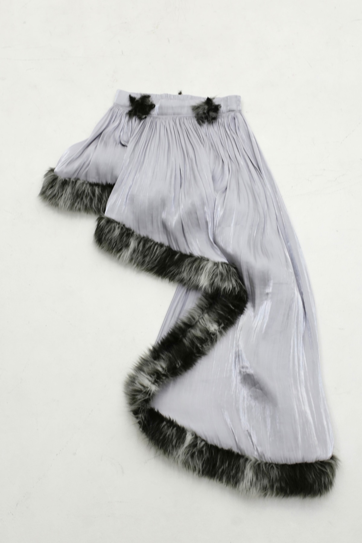 star layer fur skirt | 『kick margin.』