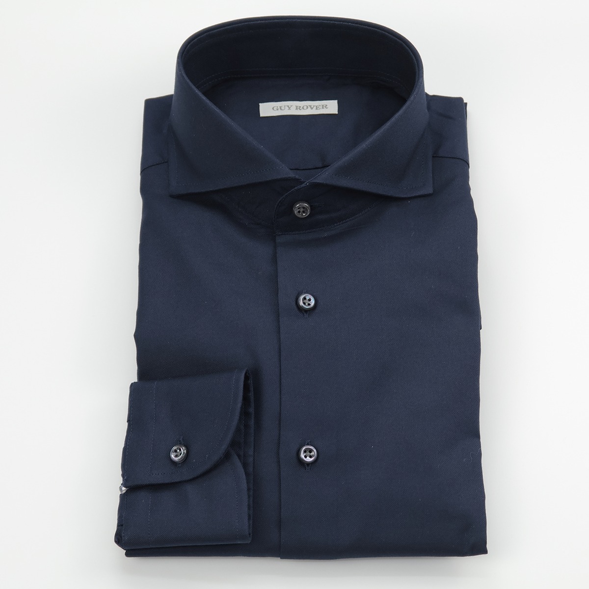 ピンオックス カッタウェイカラーシャツ / レギュラーフィット【C2410-542103/07 NAVY】 | GUY ROVER ...