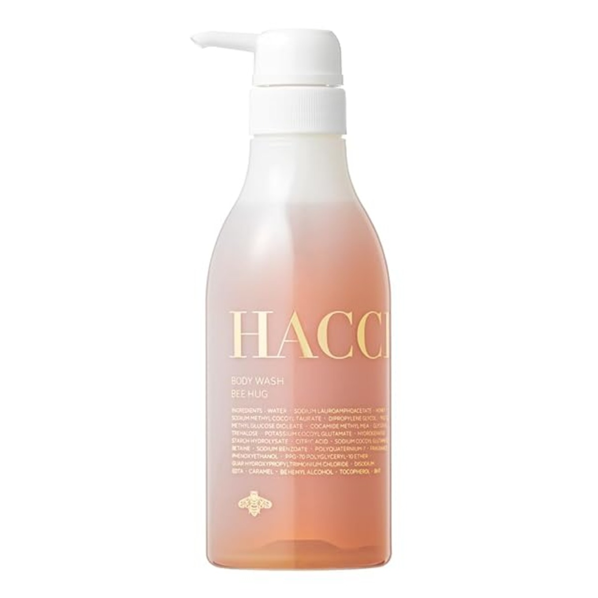 HACCI(ハッチ) ボディウォッシュ BEE HUG 385mL (ベストコスメ 保湿 乾燥肌 はちみつ8％配合) | primer
