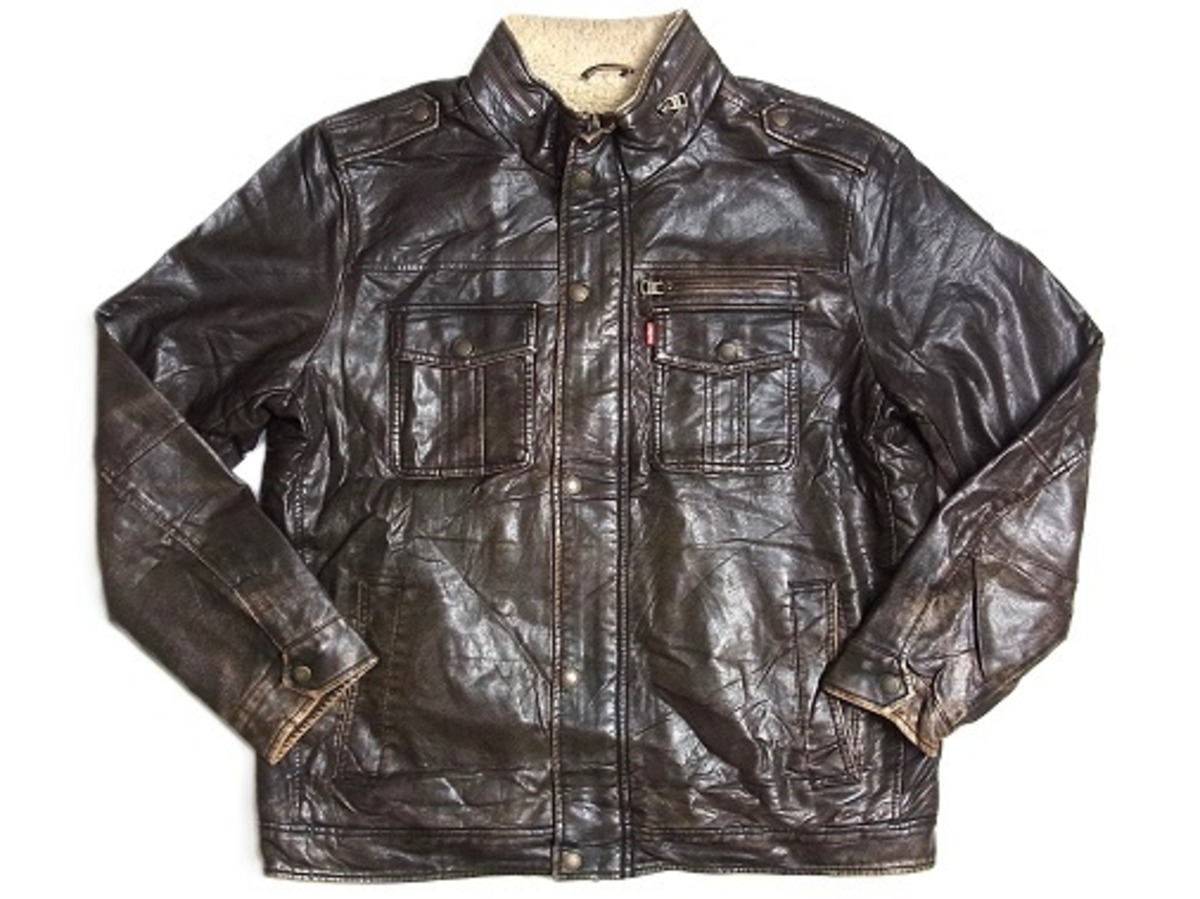 Levi's リーバイス フェイクレザー ボア ジャケット | CYCLONE