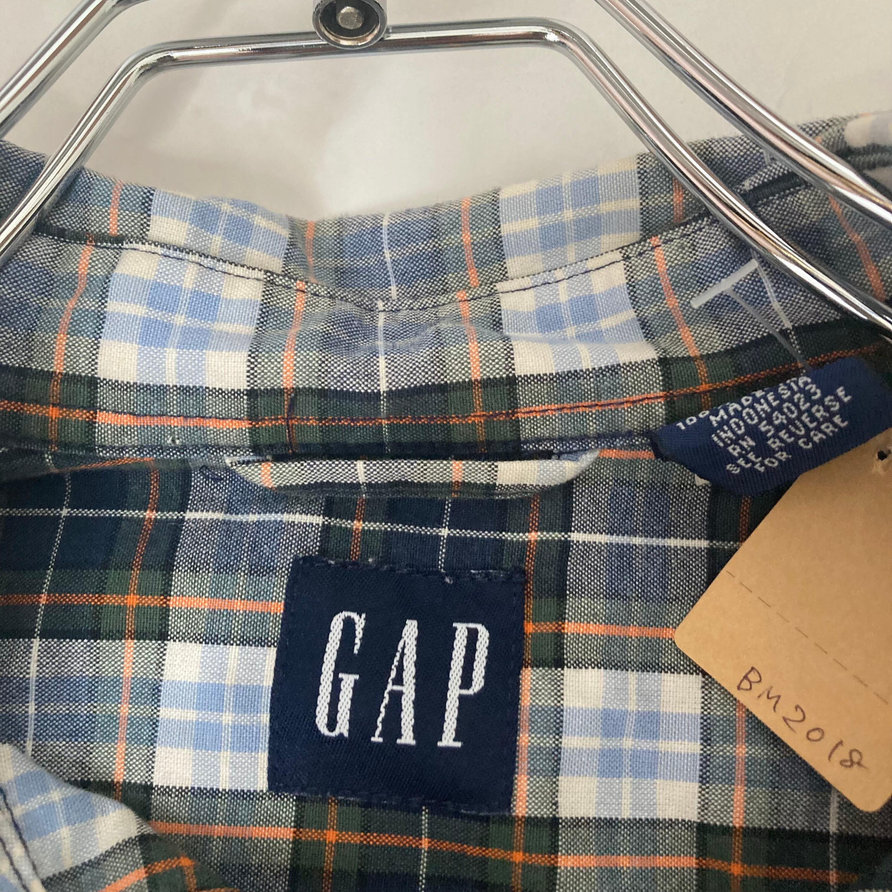 【90's】OLDGAP 長袖シャツ L チェック柄 vintage | 古着屋OLDGREEN