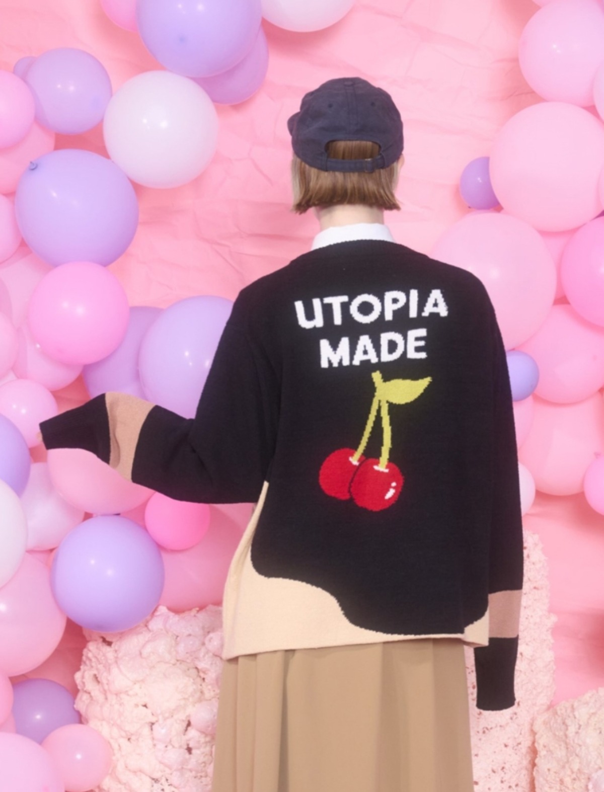 予約販売【 THOMAS MAGPIE 】cherry cardigan（2251703）2月お届け | LARACROFT