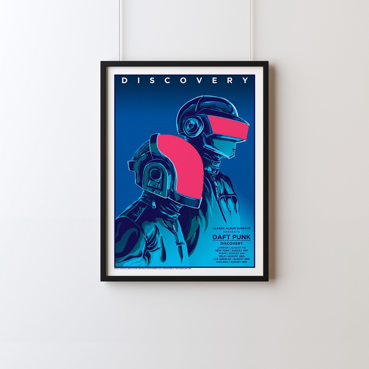 Tim Doyle "Daft Punk - Discovery" Signed | +A Poster Mode Gallery