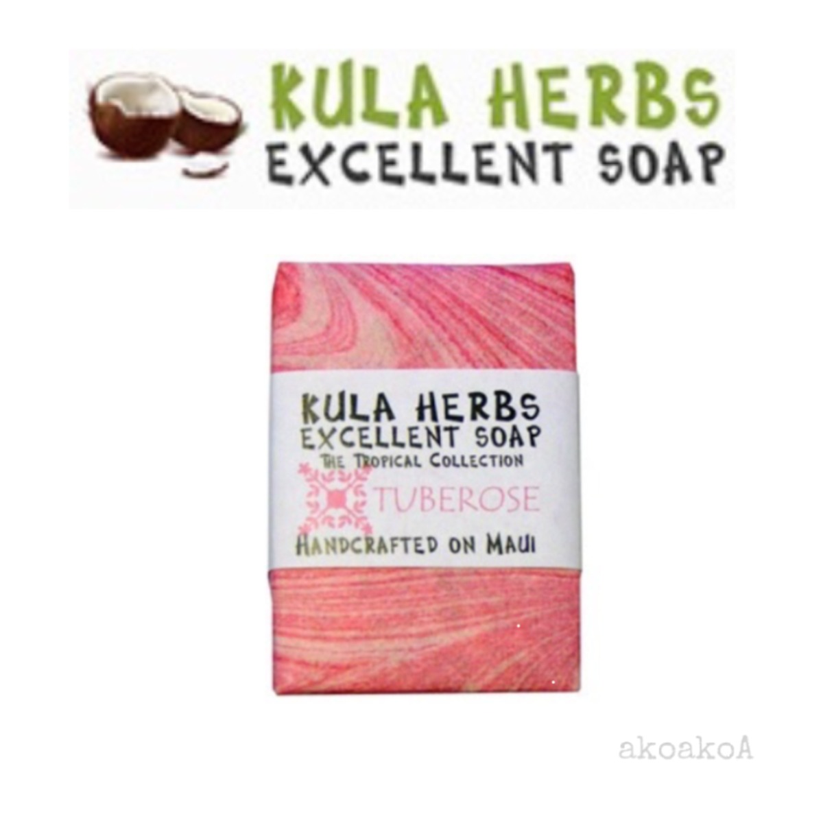 KULA HERBS[クラハーブス]エクセレントソープ チューブローズ／ハワイアン／マウイ | Hawaiian Shop 【akoakoA】