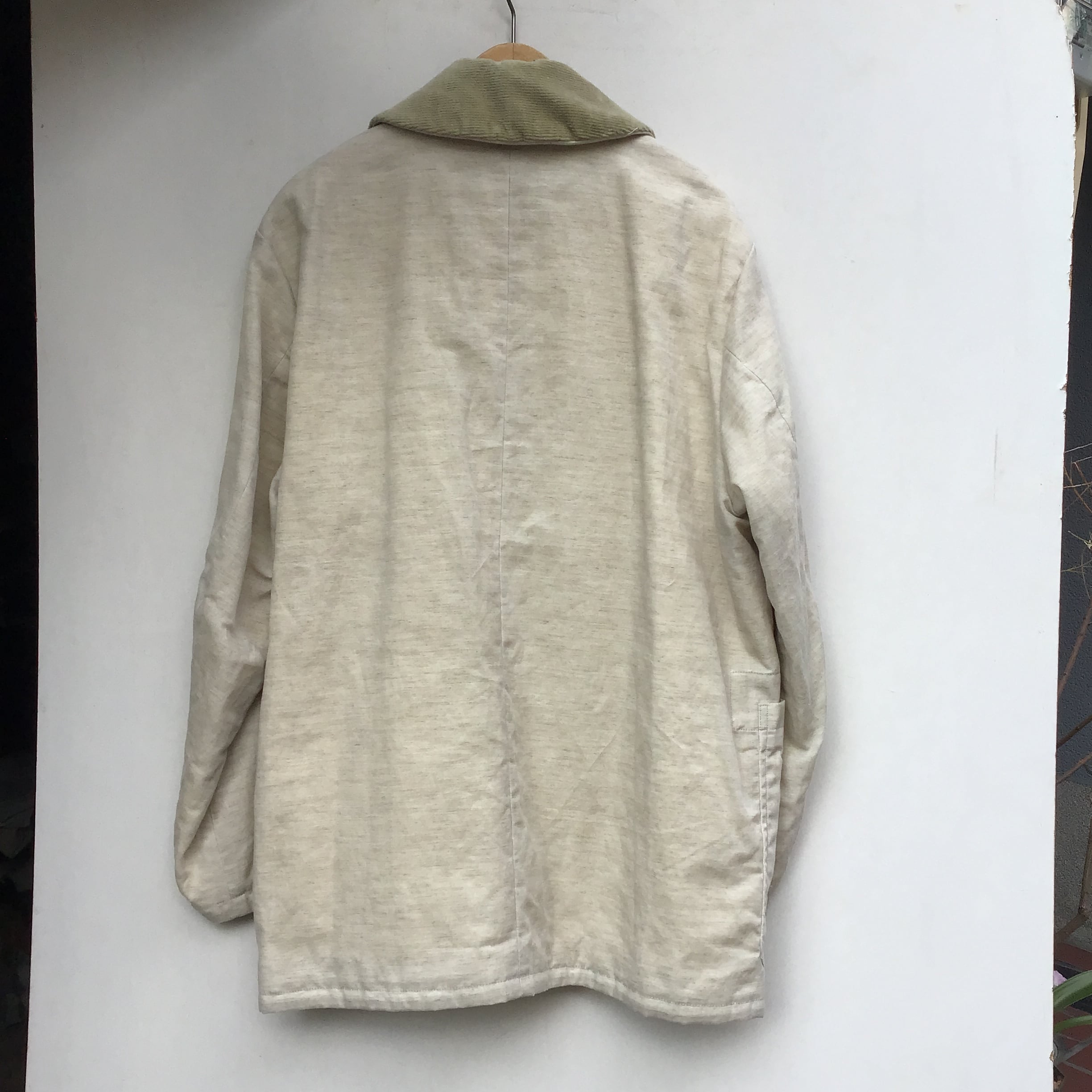 YAECA / ヤエカ カバーオール Natural(oiled) #43555 size S YAECA / ヤエカ カバーオール Natural(oiled) #43555 size S