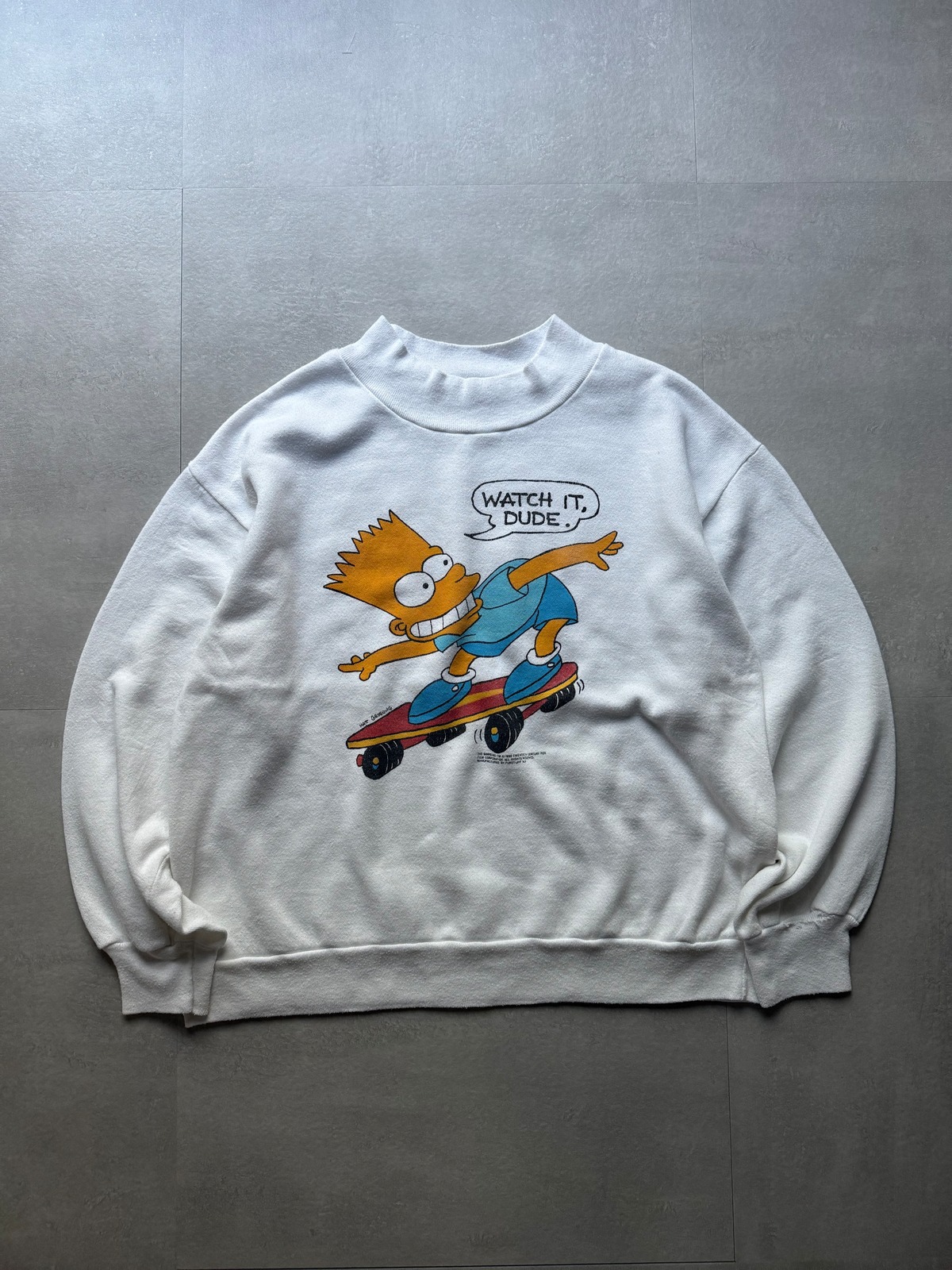 90's Funstuff-N.Y. The Simpsons print sweat | Pheasant