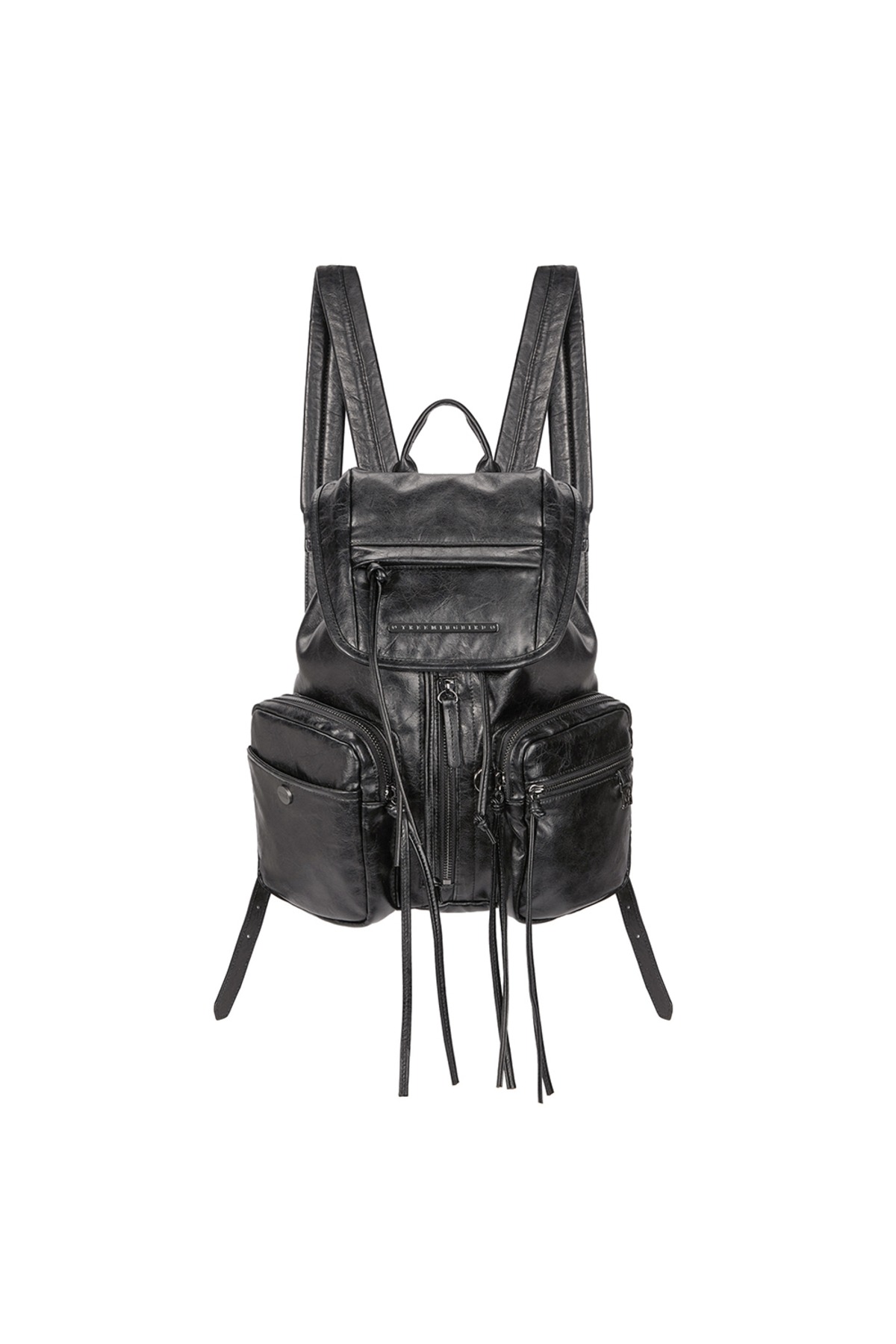 [TREEMINGBIRD] Zipper Finishing Flap Mini Back Pack [ Dark Gray ] 正規品 韓国ブランド 韓国通販 韓国代行 韓国ファッション ...