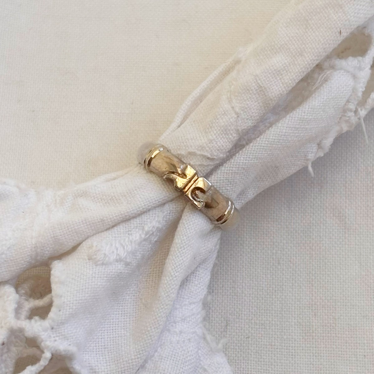 Courreges silver950 logo ring 【9】 | TOKYO LAMPOON online shop