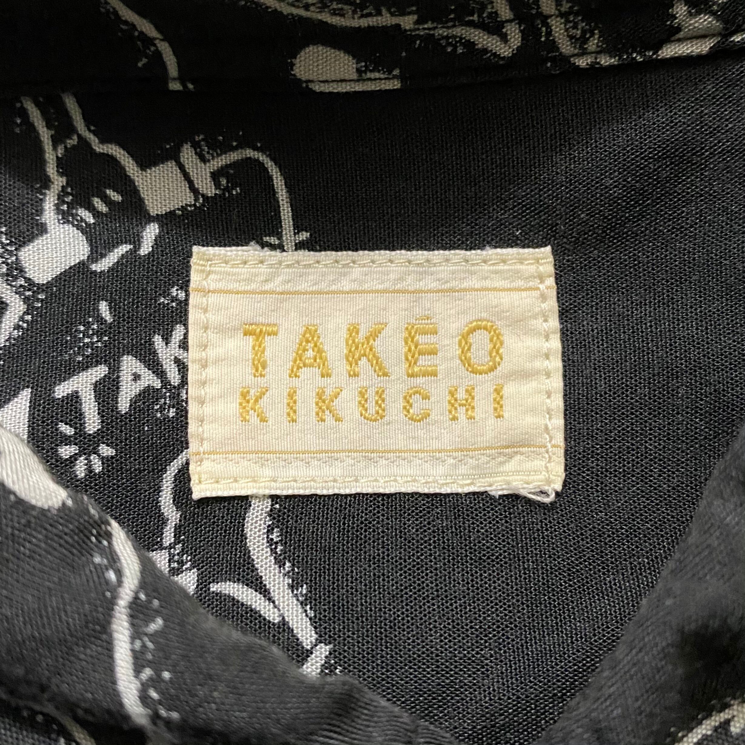 old TAKEO KIKUCHI character print shirt | NOIR ONLINE