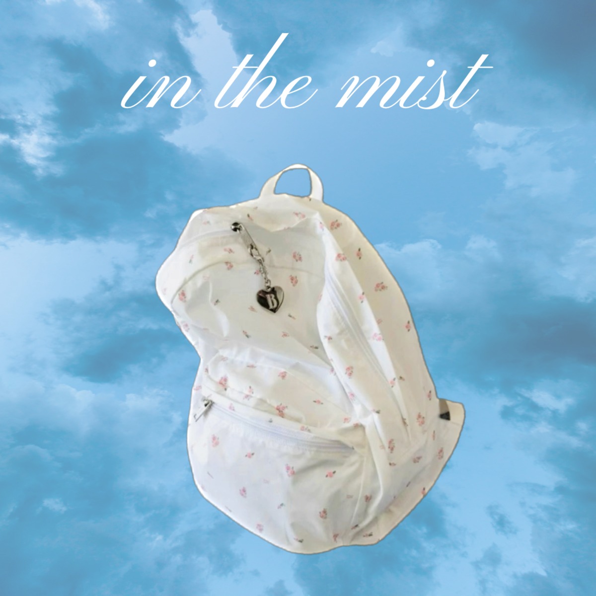【the Barnnet】Rosie Flower Backpack | in the mist