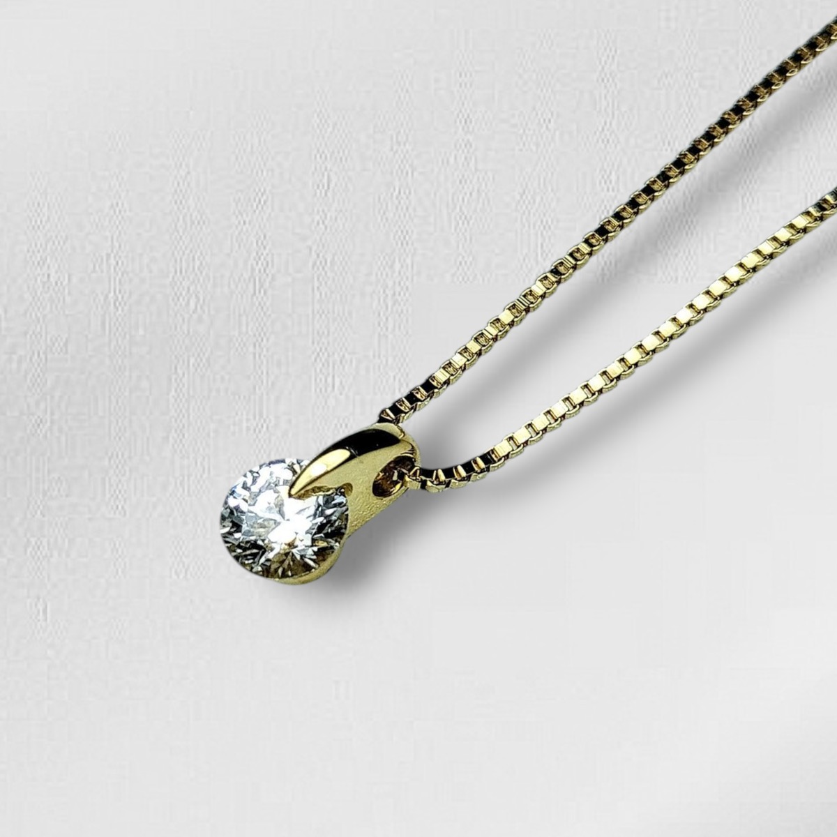 Excellentカット鑑別書付(Certificate ) K18 D0.374ct Pendant Necklaces | Pearl&Jewelry Yukiei