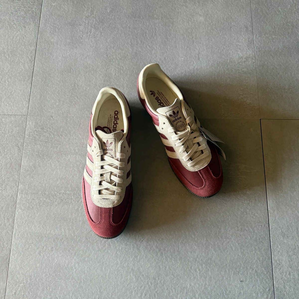 Dead Stock adidas Samba OG RUBY CREAM GUM | Pheasant