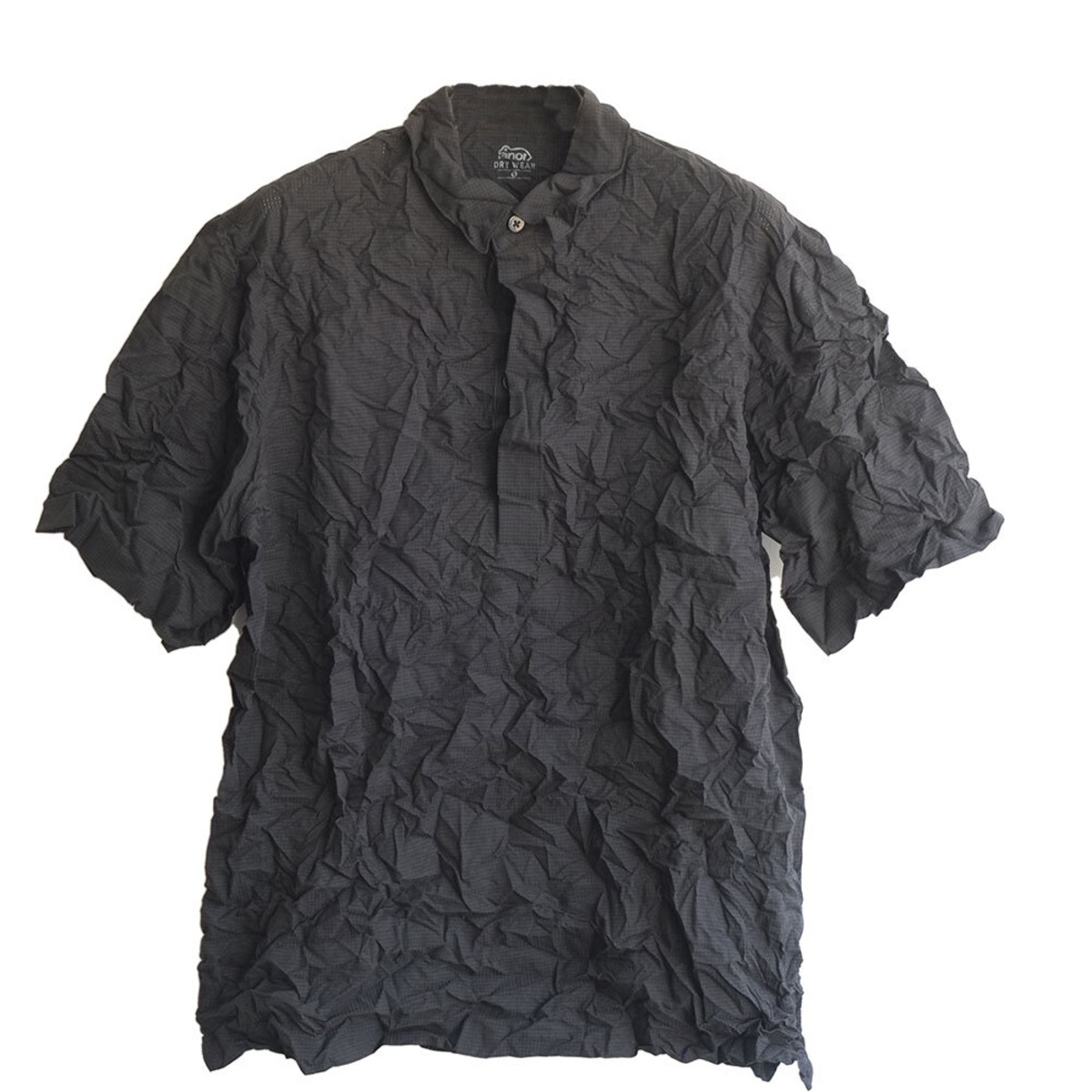 ranor(ラナー) CATCH WASHER HARF SHIRT BLACK | play field mountain