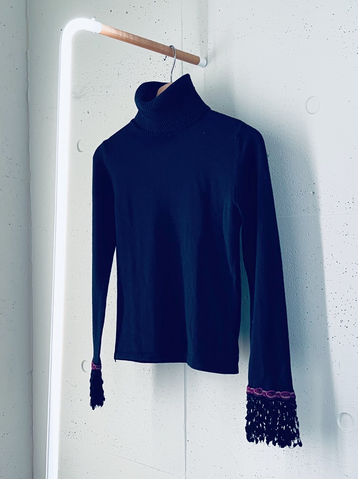 Fringe Purple Knit | OWN