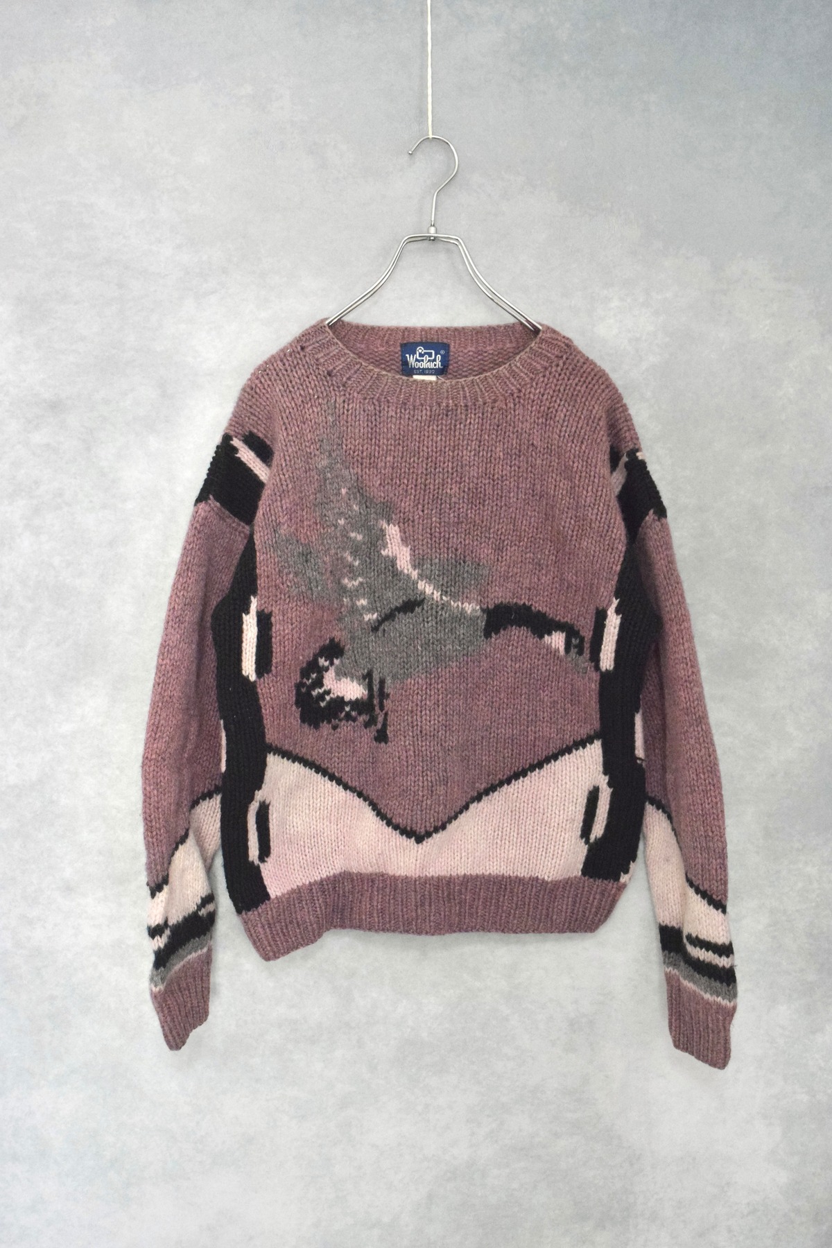 old " woolrich " wool knit / size ML | " YEAH " used clothing store