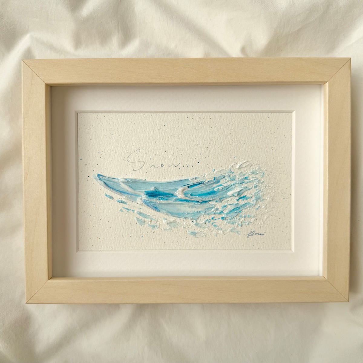 snow wave art | flow