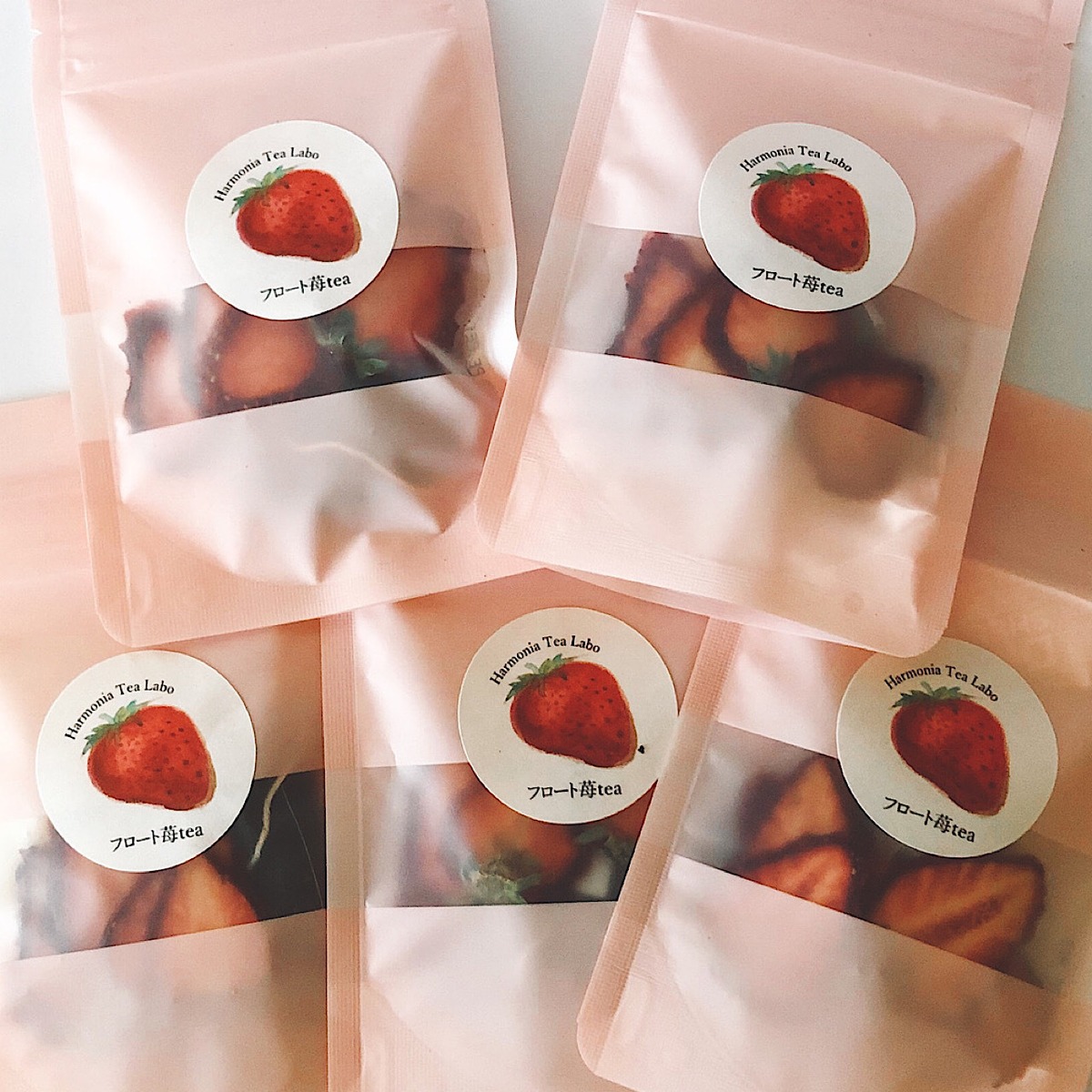 【送料無料】5セット フロート苺ティー | Harmonia Tea Labo