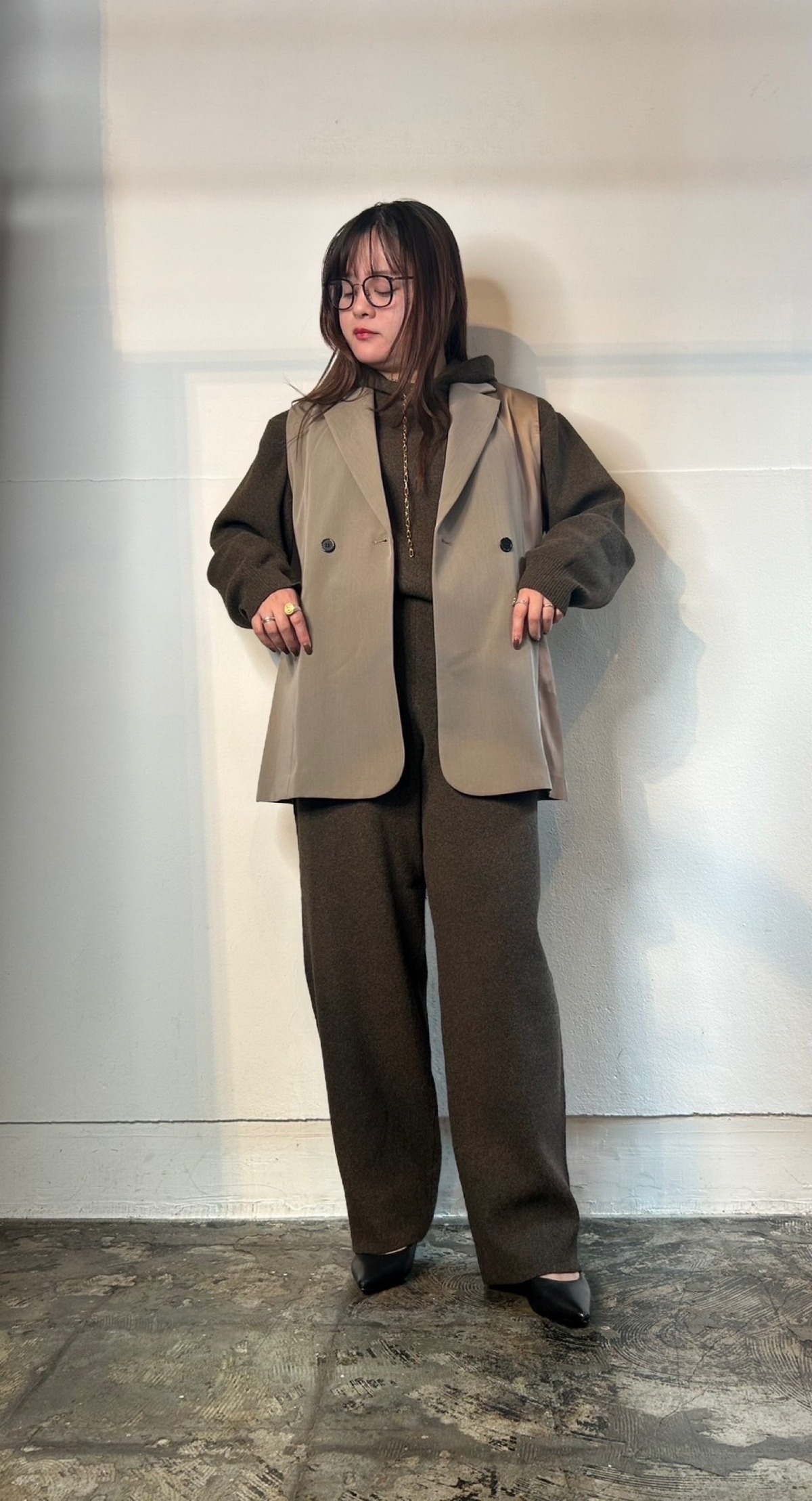 11/17ライブ配信 hunch／ニットフードパーカー | LUCY LUE