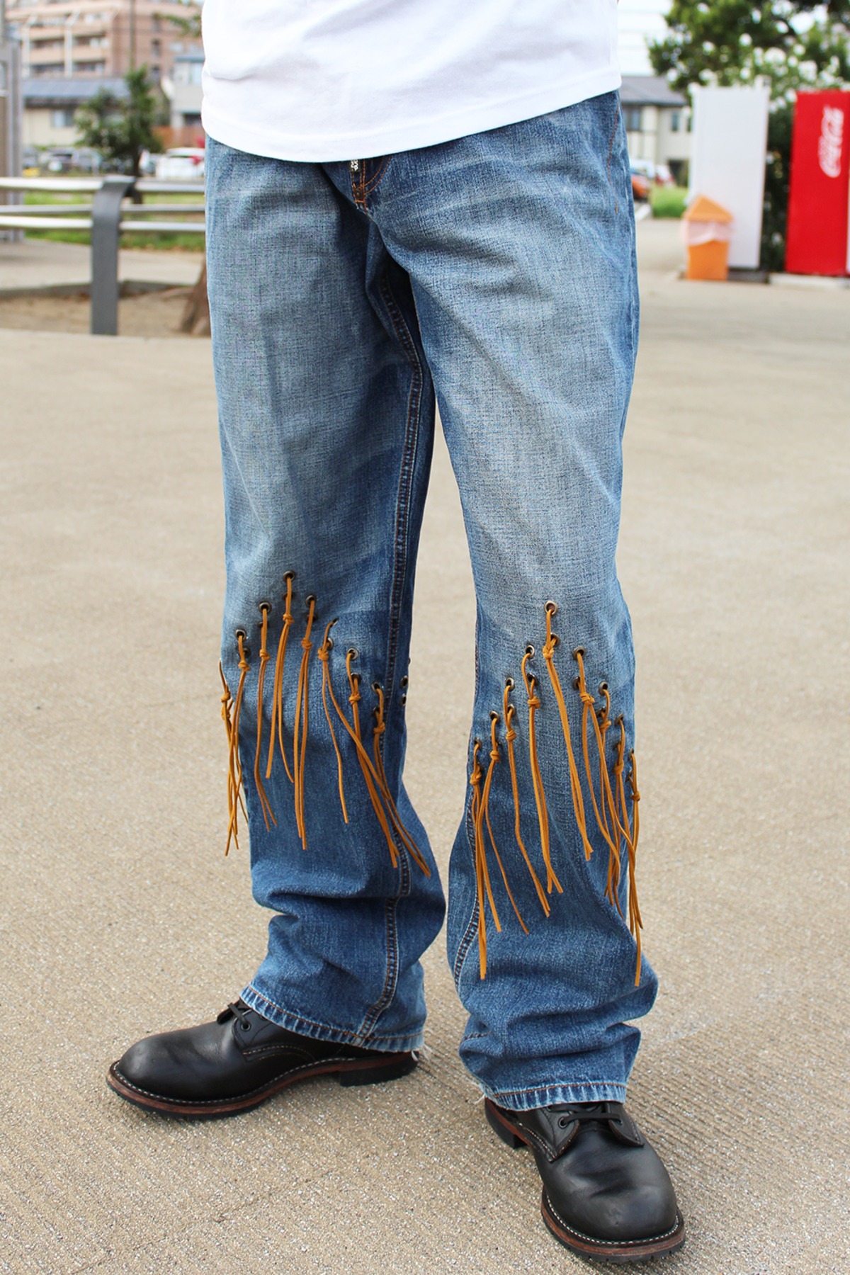 Denim pants | Nuts Folks Island